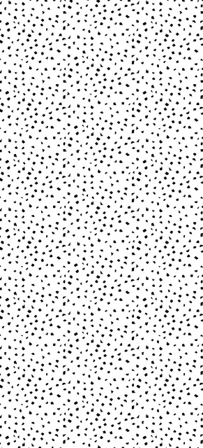 Raffrollo Konfetti Punkte 1 schwarz weiß von Primus Pattern